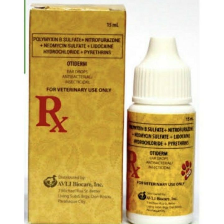 Otiderm Ear Drops for Dog & Cat | Lazada PH