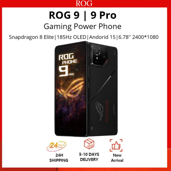 ROG 9 Pro Gaming Phone Snapdragon 8 Elite 6.78" AMOLED Samsung E6 ...