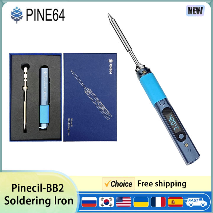 Pine64 Pinecil V1 CN Smart Soldering Iron Portable Welding Tools Type-C DC5525 Adjustable ...