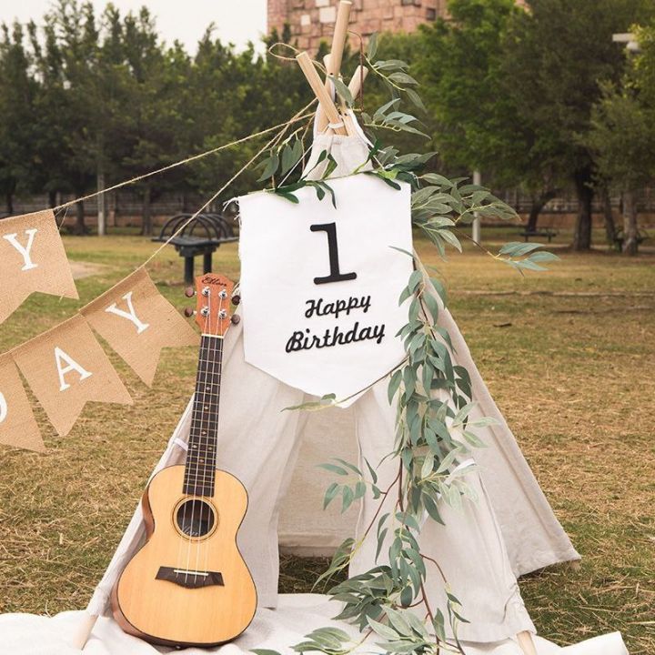 SIMI Play Tent Teepee Portable Folding Playhouse Triangle Tent Castle ...