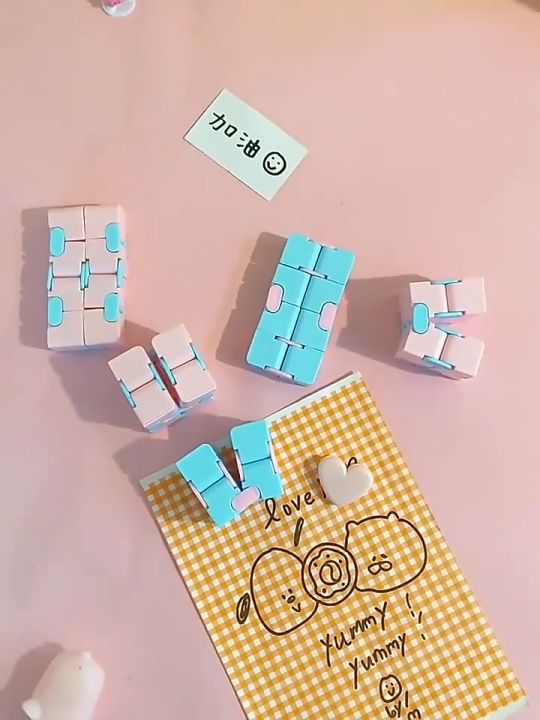 New Magic Fidget Cube Infinite Cube Squid Game Sensory Stress Relief ...