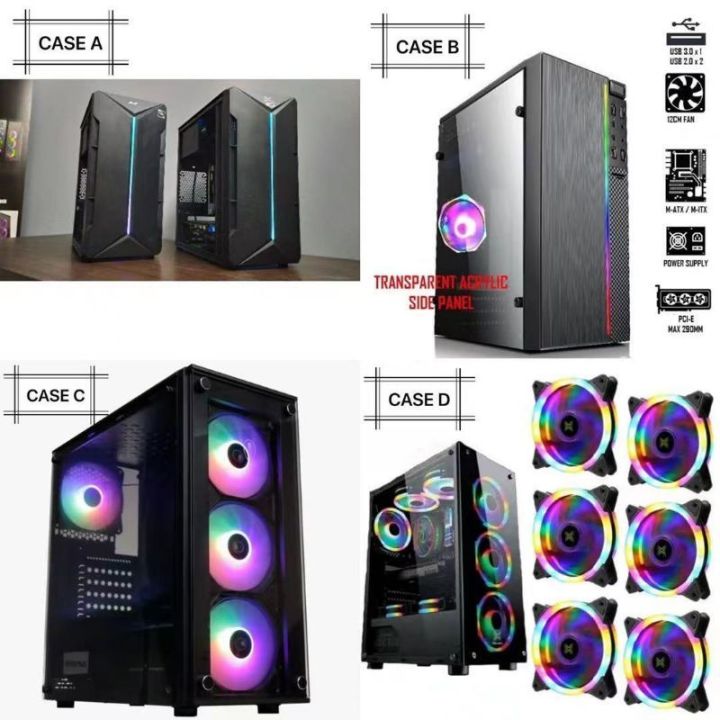 New) Desktop Komputer / Desktop Gaming Pc / Office Desktop Computer CPU ...