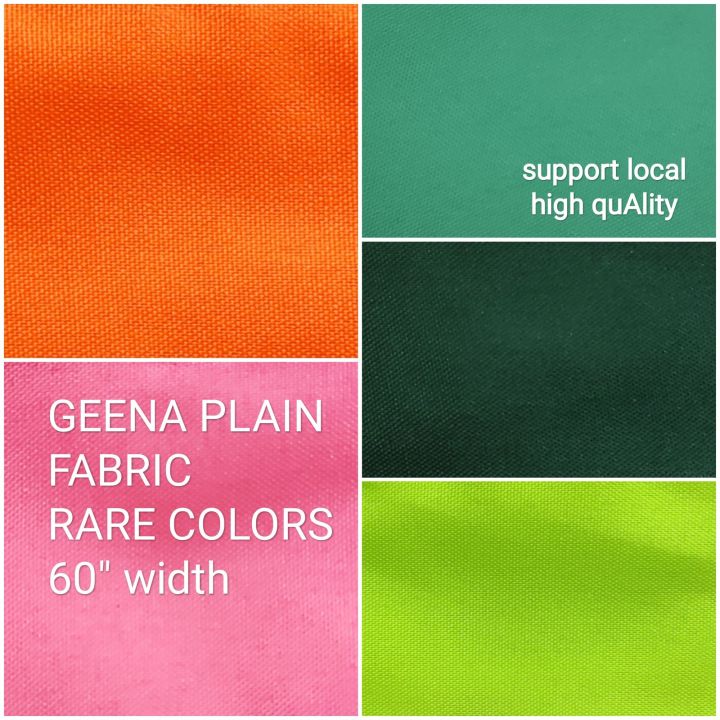 Geena Gina Pongee Fabric Cloth Tela (per yard) | Lazada PH