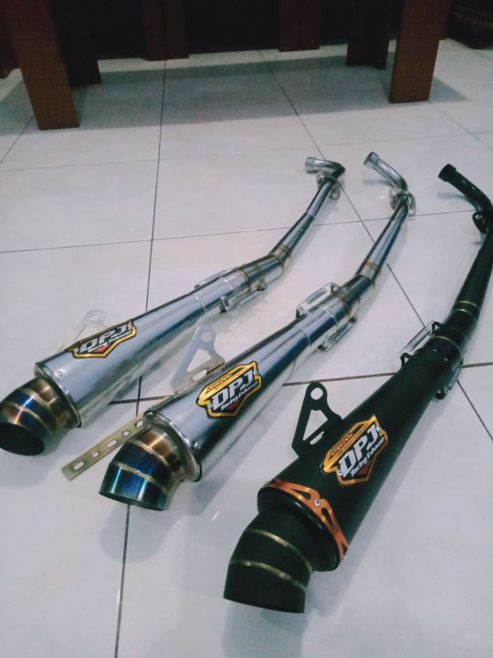 Knalpot Racing DPJ Supra Jupiter Revo Karisma Blade Vega Shogun Astrea ...