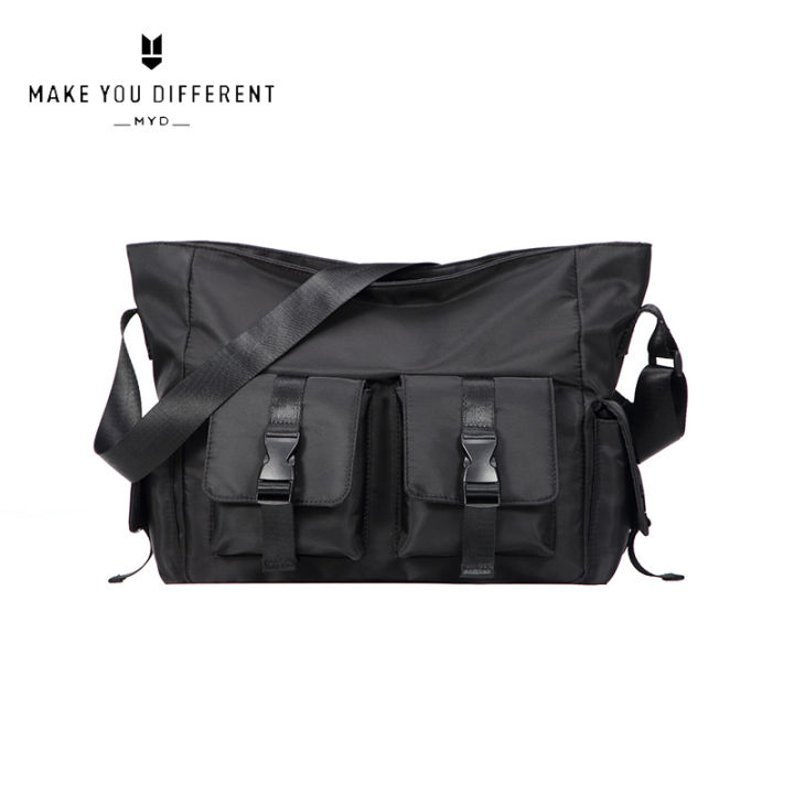 MYD Korean Messenger bag for men Crossbody bag waterproof Large ...
