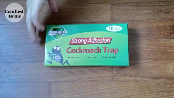 [SG Stock] 20pcs/10pcs Cockroach Trap Lizard Traps Stickers Roach Bait ...