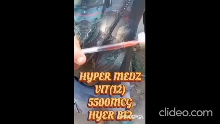 HYPER MEDZ SUPER VITAMINA HYPER B12( 5500MCG) REAL MIX TORNEL SUPER ...
