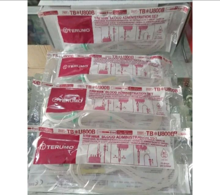 BLOOD ADMINISTRATION SET TERUM/BT SET TERUMO | Lazada PH