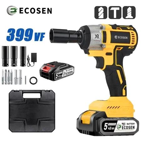 ECOSEN 399VF Mesin Bor Impact Cordless Impact Wrench cordless mesin ...