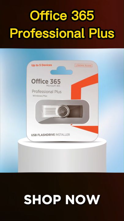 Office Premium Lifetime USB Flashdrive Installer up to 5 Devices for PC ...