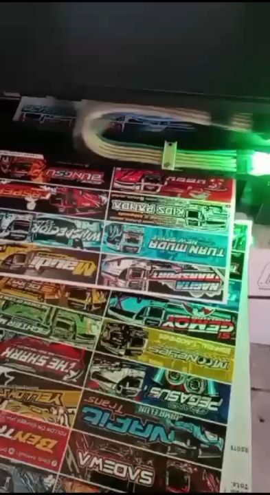 Stiker bus basuri / tempelan sticker buss telolet | Lazada Indonesia