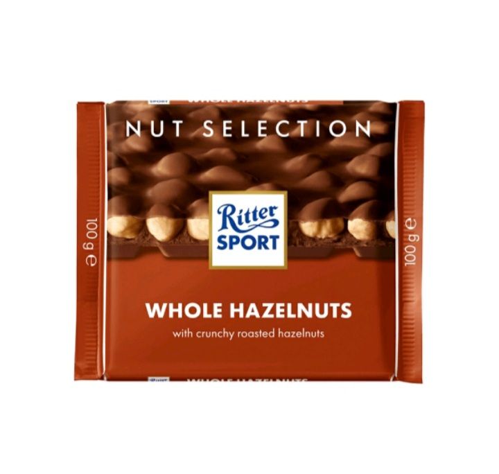 RITTER SPORT WHOLE HAZELNUTS CHOCOLATE 100G | Lazada PH