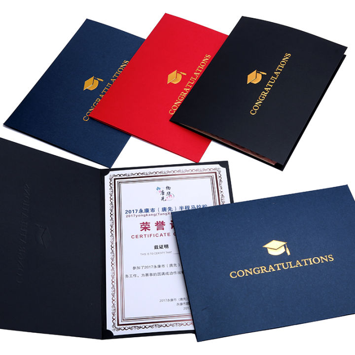 Enterprise Employee Training Graduation Award Certificate of Honor Book ...