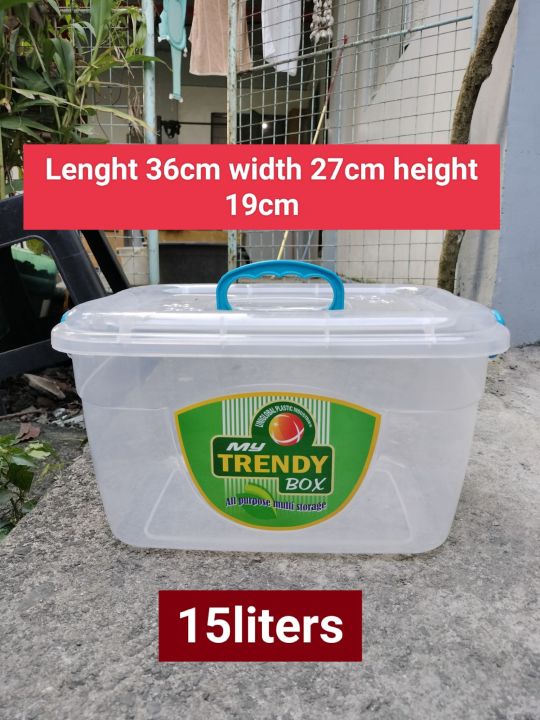 Trendy box 15liters | Lazada PH