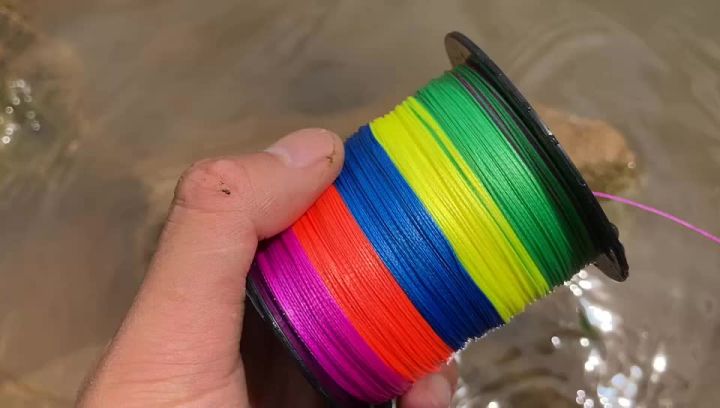 JOF Multicolor X12 Braided Fishing Line 300M 500M 12 Strands ...