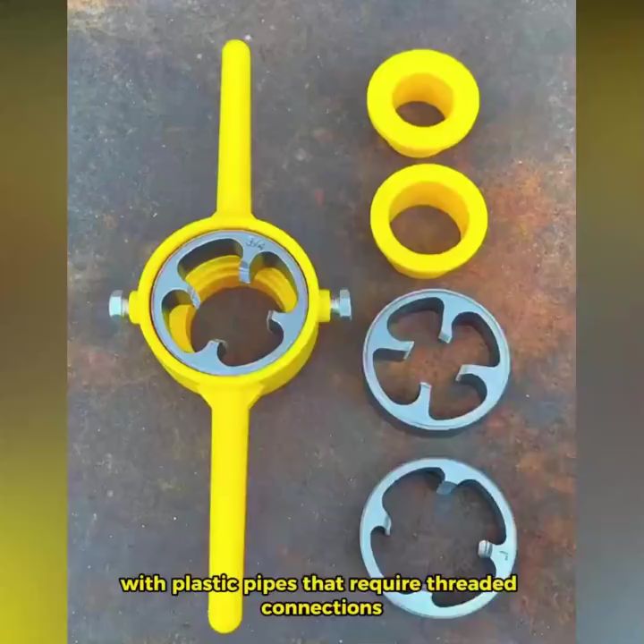 6Pcs/Set Pipe M10 Threading Tool PVC Thread Maker 1/2 3/4 1 Inch Pipe ...