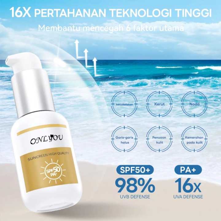 ONLYOU SUNSCREEN SPF50+ 50gr | Lazada Indonesia