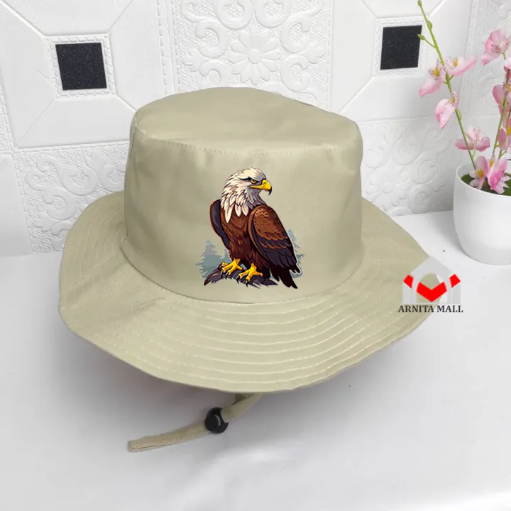 Topi Rimba Dewasa Gambar Eagle Topi Hiking Dewasa Laki-Laki dan ...