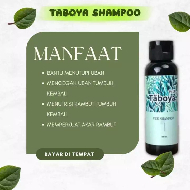 TABOYA VRC SHAMPO ANTI RONTOK DAN ANTI UBAN | Lazada Indonesia