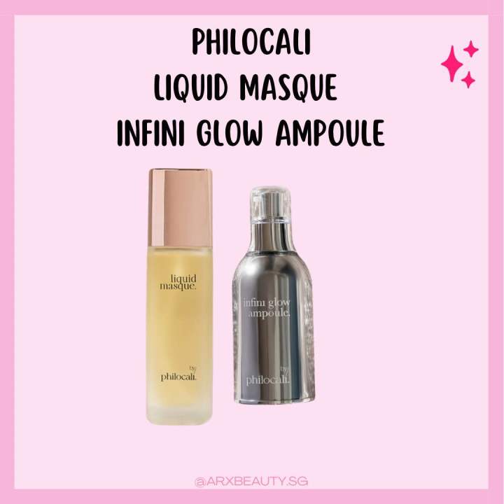 Philocali infiniglow ampoule & liquid masque (Ready Stocks) | Lazada ...