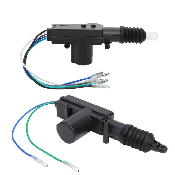 12V Car Locking System Actuator Single Shot Central Door Lock Motor Kit ...
