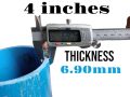 PVC Blue Pipe | ATLANTA | 3" & 4" | sold per 50cm, 100cm , 150cm | Good ...