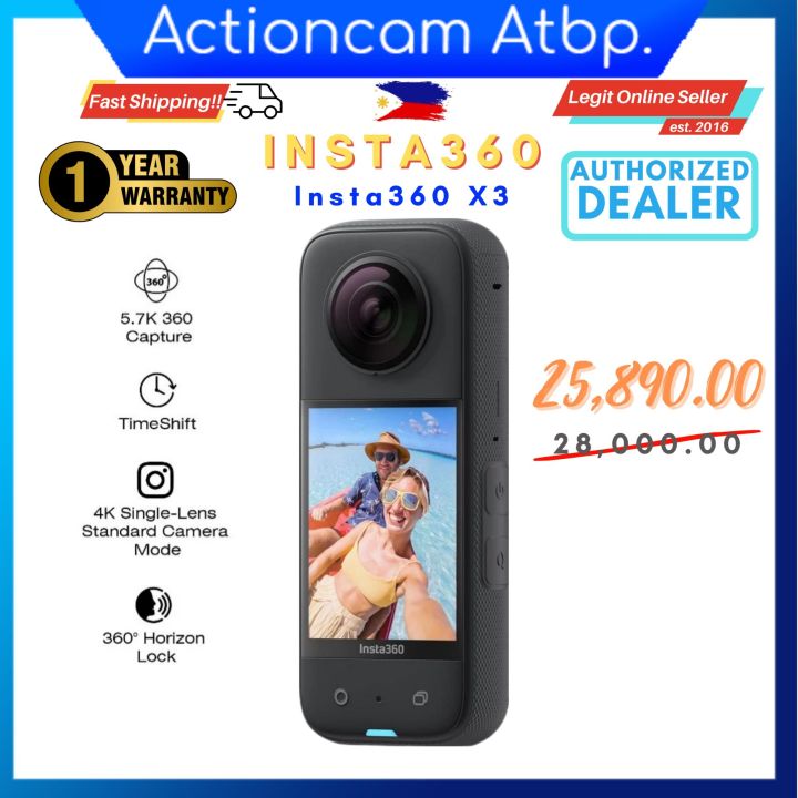 Insta360 X3 360 Degree Camera | Lazada PH