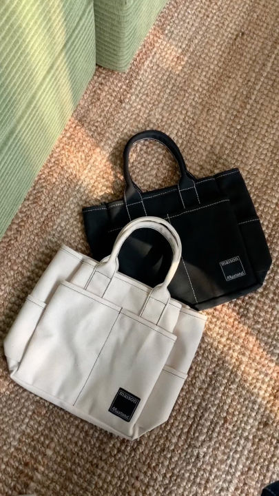 maison KEEPS x Mustard | Mini Tote Bag | กระเป๋าผ้า [Limited Edition ...