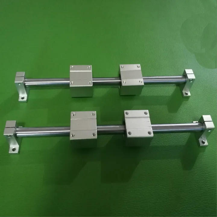 Hard Shaft Linear Rail Slide Table Cylindrical Light Axis Rail Slider ...