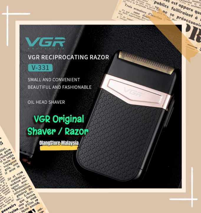 [Produk Original & Ready] VGR Mesin Cukur Electric Shaver USB Mini ...