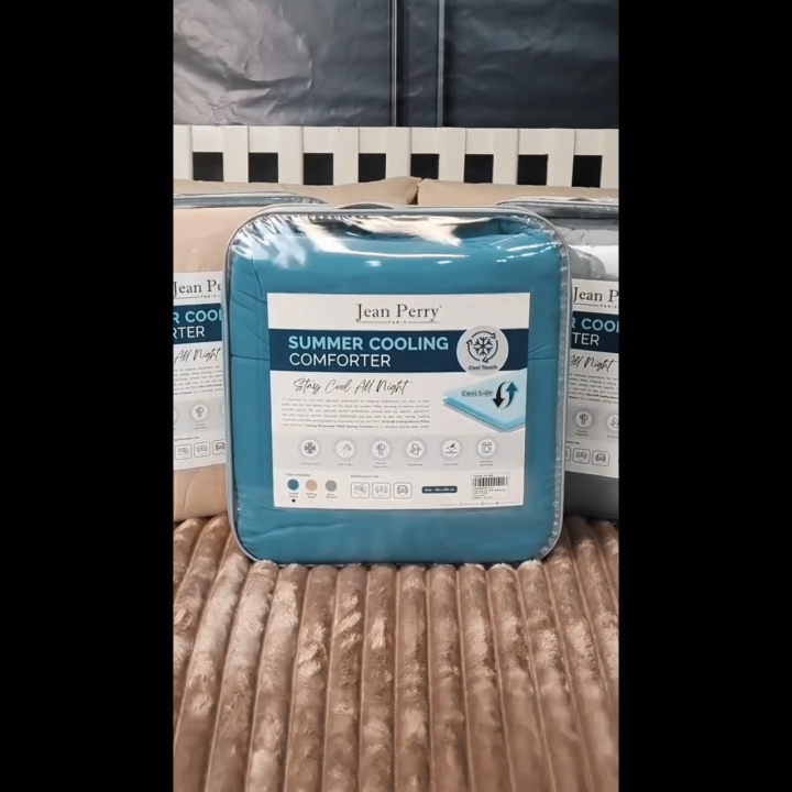 Jean Perry Summer Cooling Comforter - Multi-functional use ...