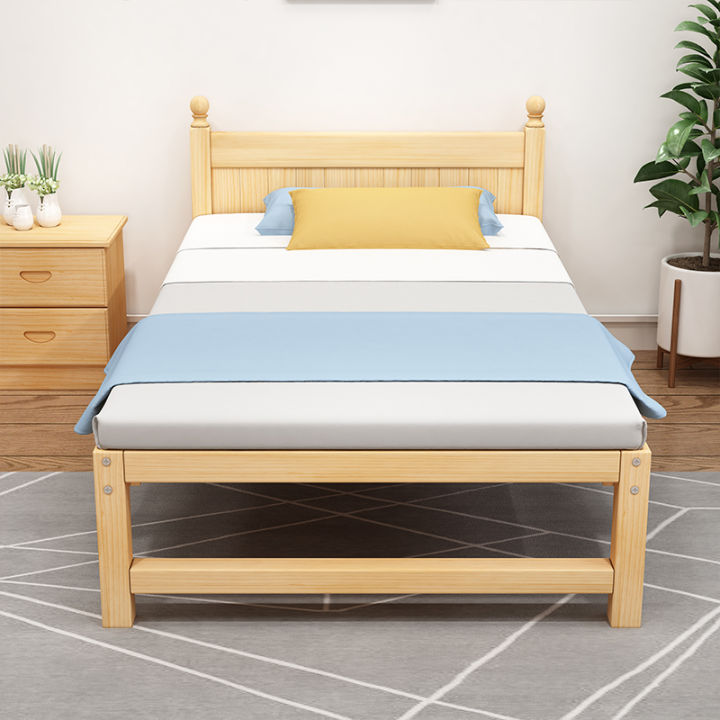 Modern Minimalist Single Bed for Small Apartments 1.2m Wide Children's ...