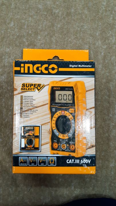 INGCO Digital Multimeter CAT III 600V | Lazada PH