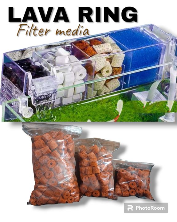 LAVA RING FILTER MEDIA FOR AQUARIUM SUMP | Lazada PH