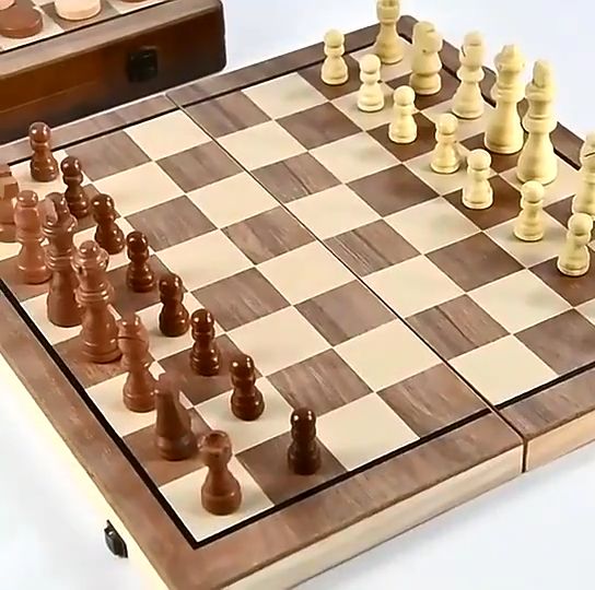 {40cm*40cm}Magnetic wooden chess board set wooden foldable ...
