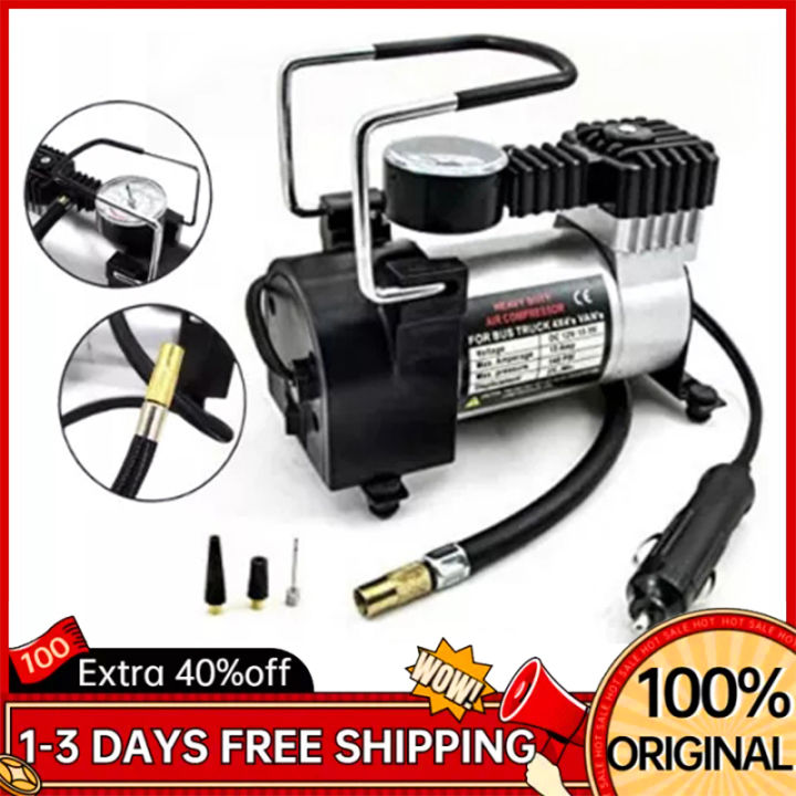 12V Dc 150PSI Heavy Duty Metal Electric Car Air Compressor Pump ...