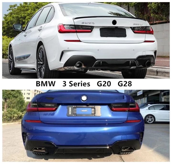 BMW G20 m sport performance rear bumper diffuser lip skirt bodykit body ...