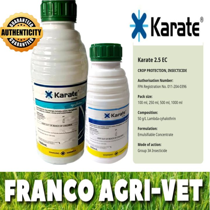 Karate 2.5 EC Insecticide by Syngenta ( 500ml / 1Liter ) | Lazada PH