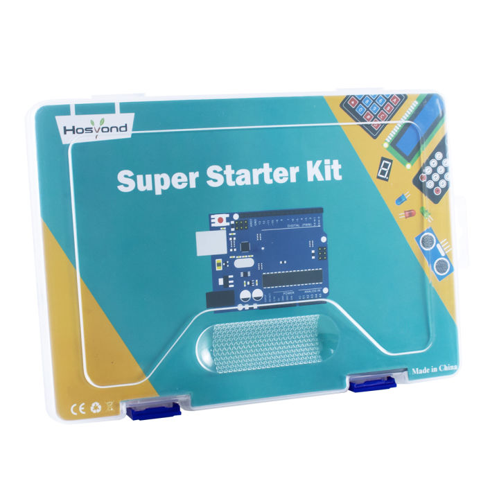 For Arduino Uno R3 Super Starter Kit Upgraded Version Learning Set Lcd 1602 With Retail Box