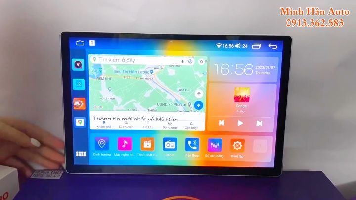 Màn Hình DVD Android Ô Tô 0LEDPR0 PREMIUM 13 inch liền cam 360 hàng cao cấp 2023-Tặng Vietmap S2 ...