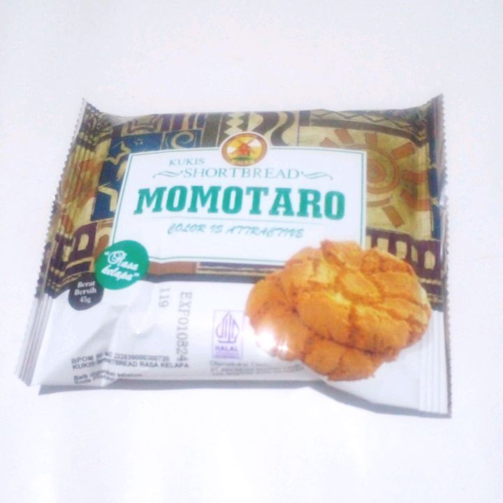 Kukis Momotaro rasa kelapa (baru) 45g || Karton / paket | Lazada Indonesia