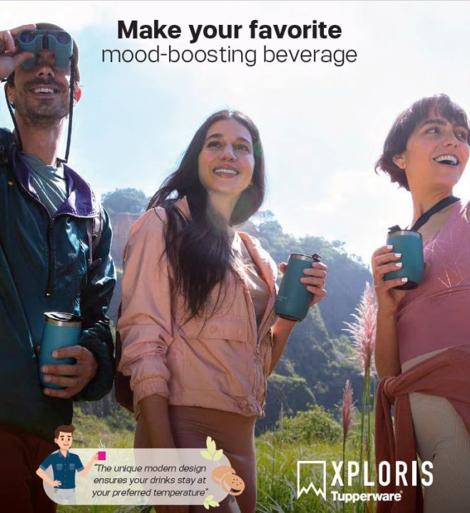 Tupperware Xploris™ Thermal Tumbler (1) | Lazada