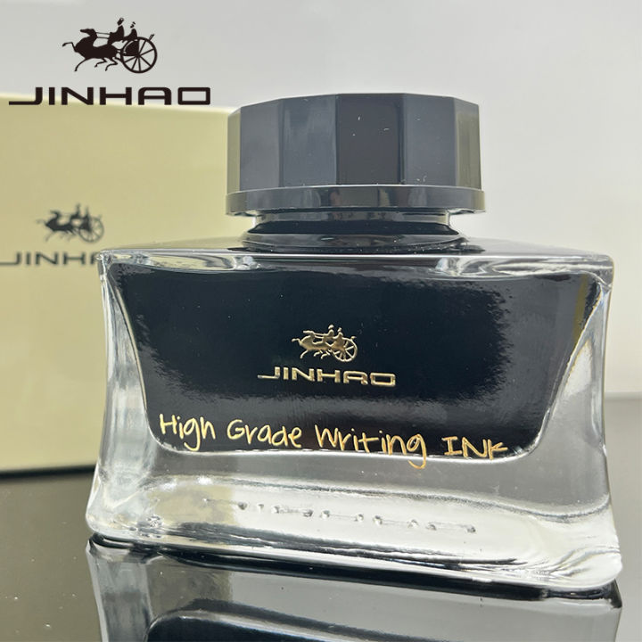 Jinhao Premium 50ml Fountain Pen Ink - Smooth Black/Blue/Blue Black ...
