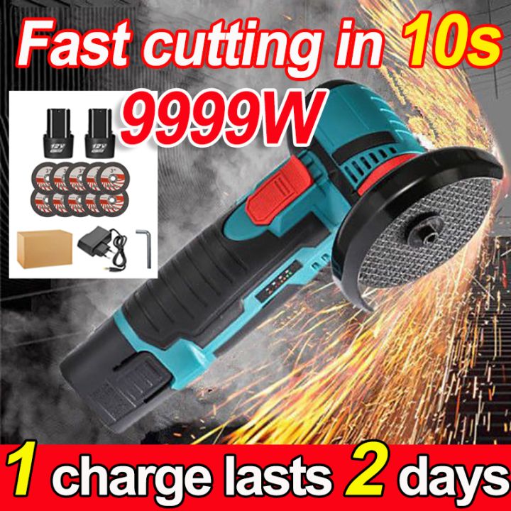 3 INCH Cordless Angle Grinder Electric Hand Grinder Polishing Machine ...