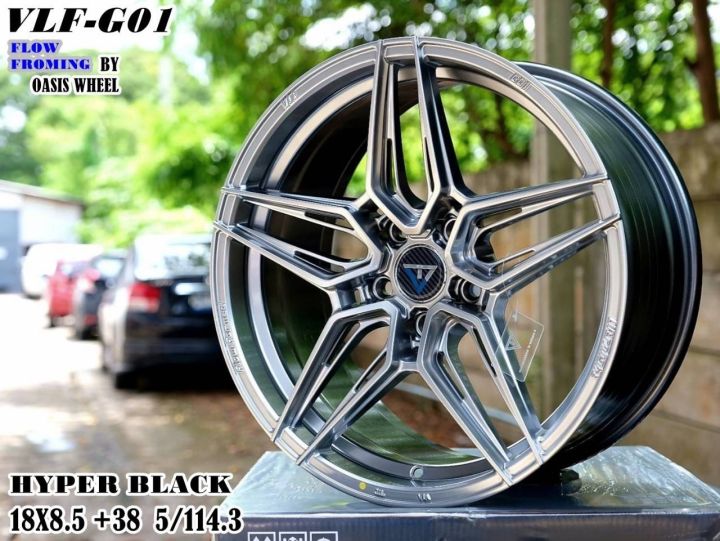 ล้อแม็กซ์ VLF ขอบ18 Flow forming สวยสปอร์ต ทนทาน เบาแกร่ง รับประกัน 5 ...