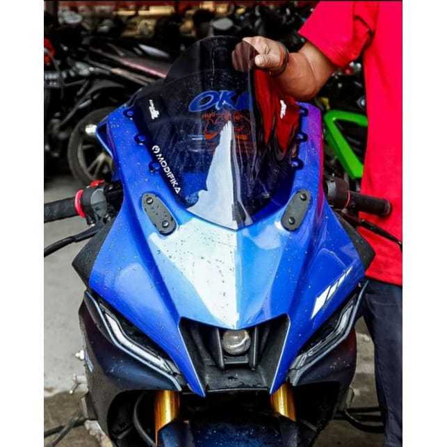 VISOR YAMAHA R15 V4 MODEL JENONG WINDSHIELD YAMAHA R15 V4 PNP | Lazada ...
