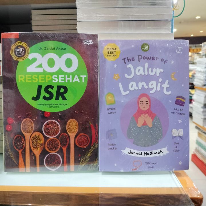 Paket 2 buku resepsehat jsr, dan the power of jalur langit. langsung dapat 2 buku | Lazada Indonesia