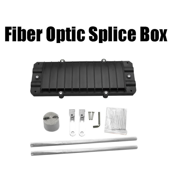 12 Core Small D-type Fiber Optic Splice Cable Splice Box 2 in 2 Out ...