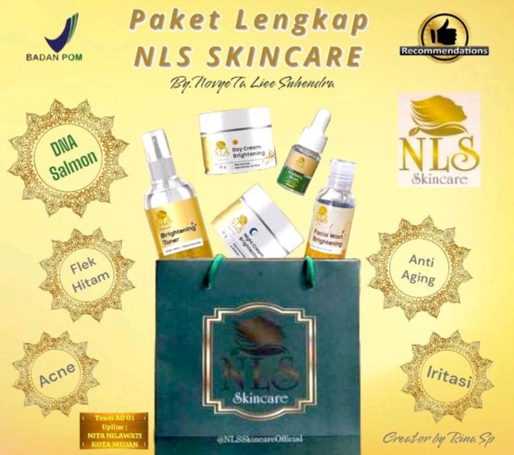 NLS Skincare Paket Lengkap + Serum Original 100% | Lazada Indonesia