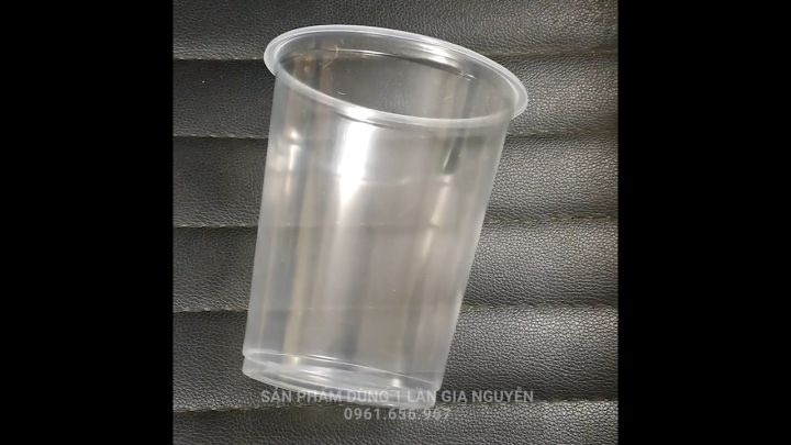 Combo 50 Cốc Nhựa PP Loại To (800ml, 900ml, 1000ml) Dùng Để Uống Trà Chanh, Trà Tắc, Nước Mía ...